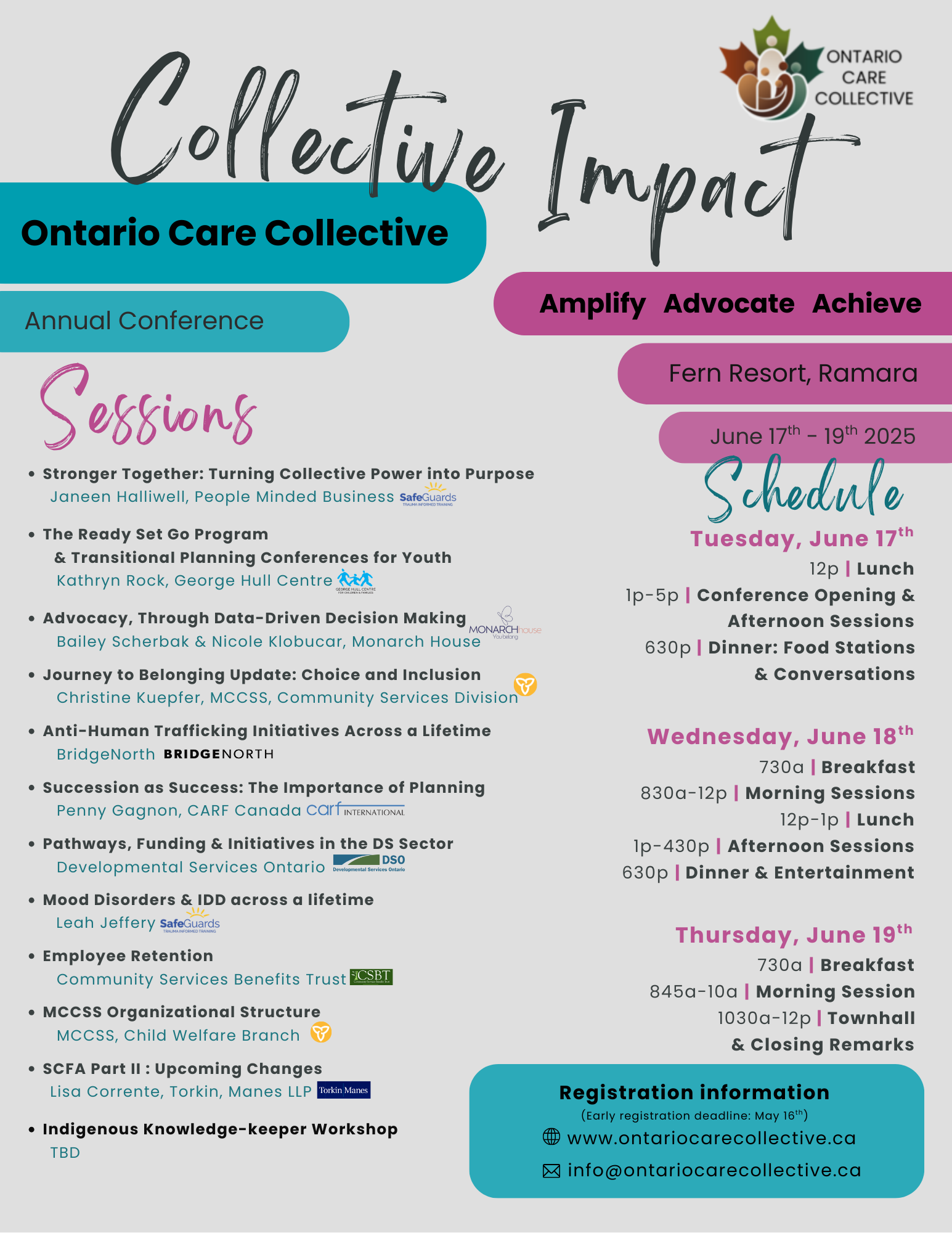 2025 Annual Conference - Collective Impact: Amplify, Advocate, Achieve